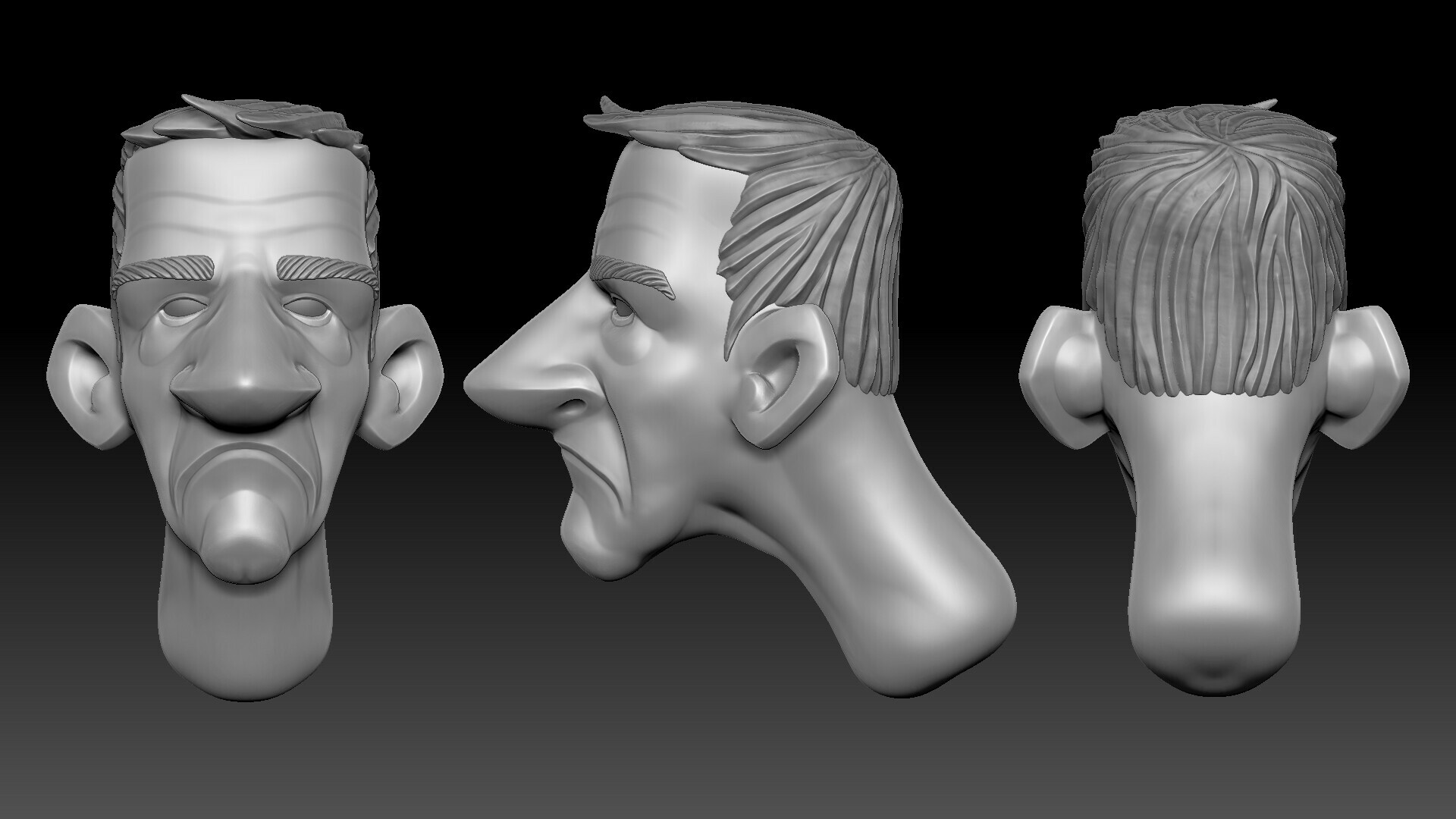 Stalin M - Stylized 3D Character Old Man