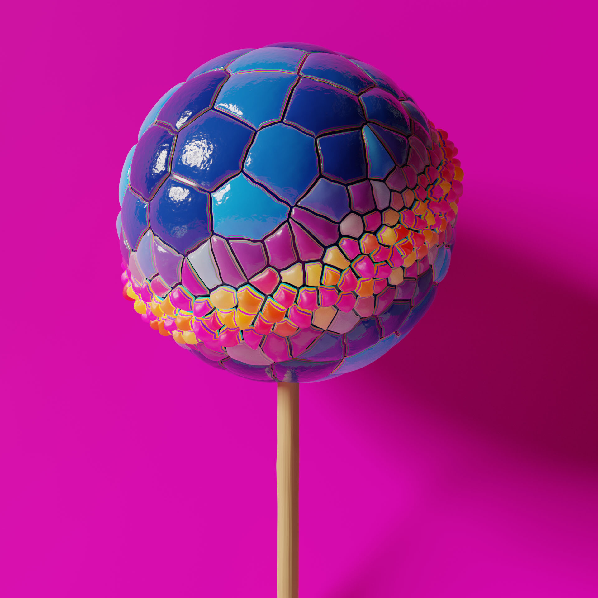 ArtStation - Voronoi-a-Pop Lollipop