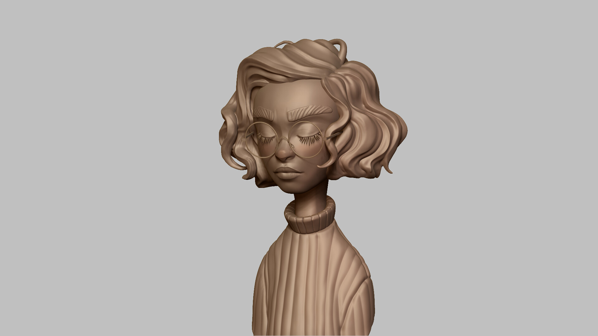 ArtStation - Sara Tepes - 3D bust