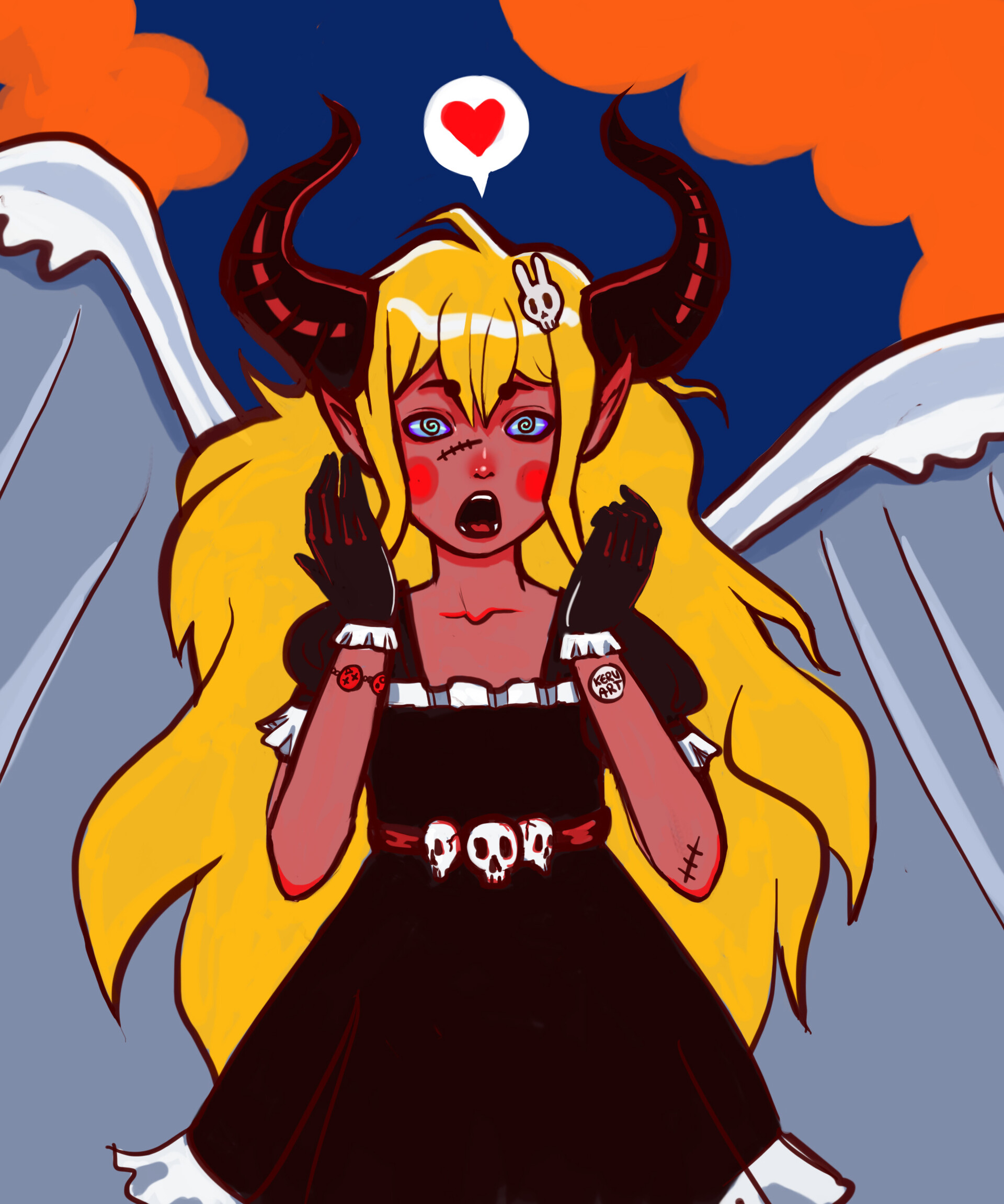 ArtStation - Demon Girl