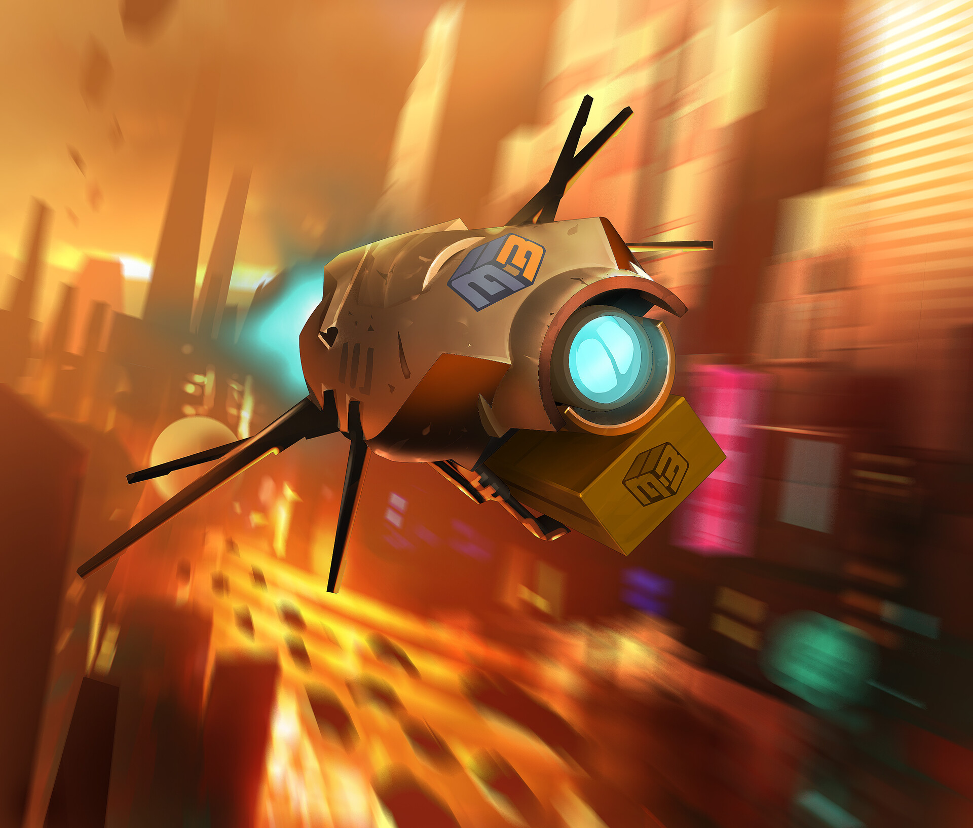 ArtStation - Netrunner_Special Delivery