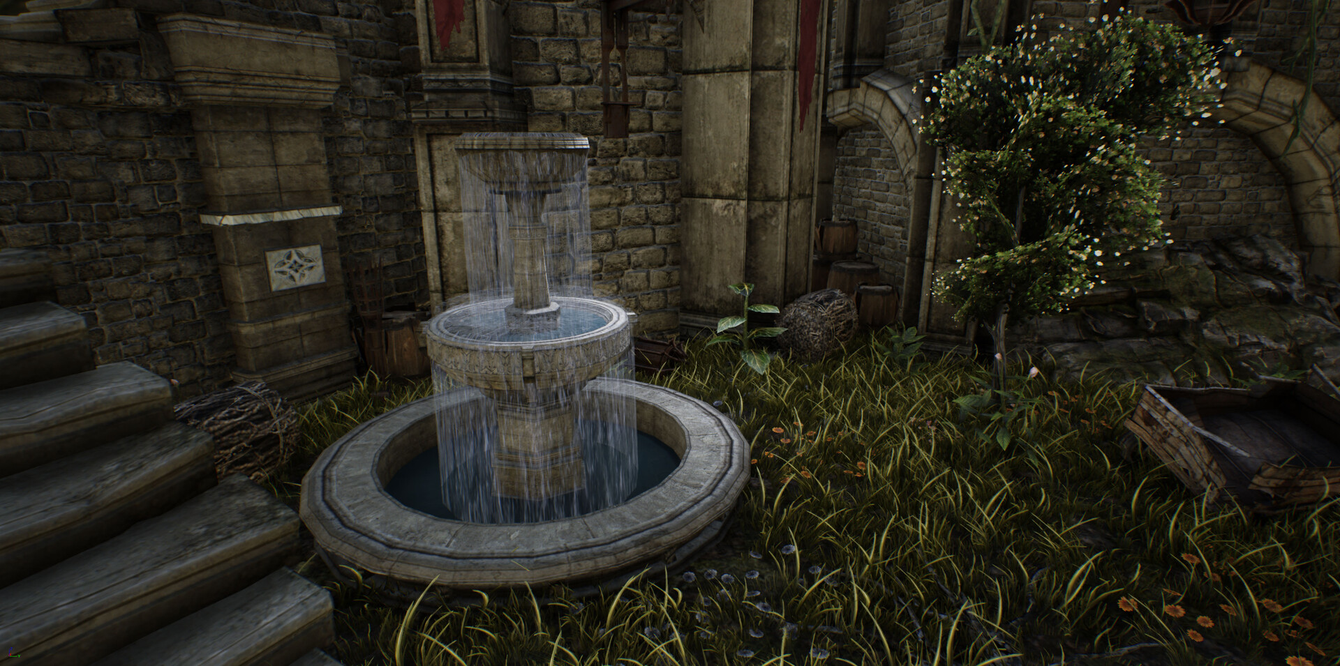 ArtStation - Medieval Castle Ruins