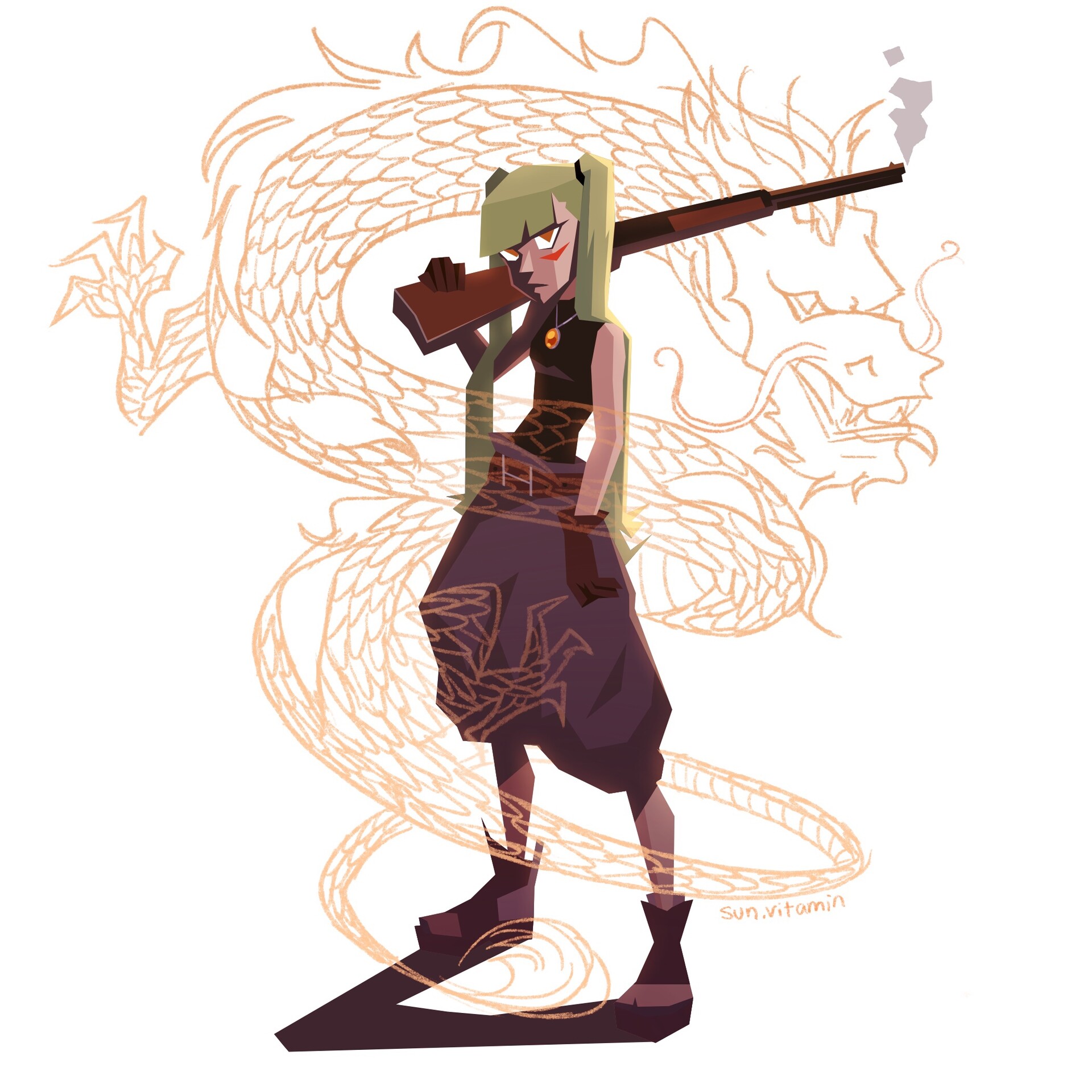 ArtStation - Dragon Summoner (fixed design)