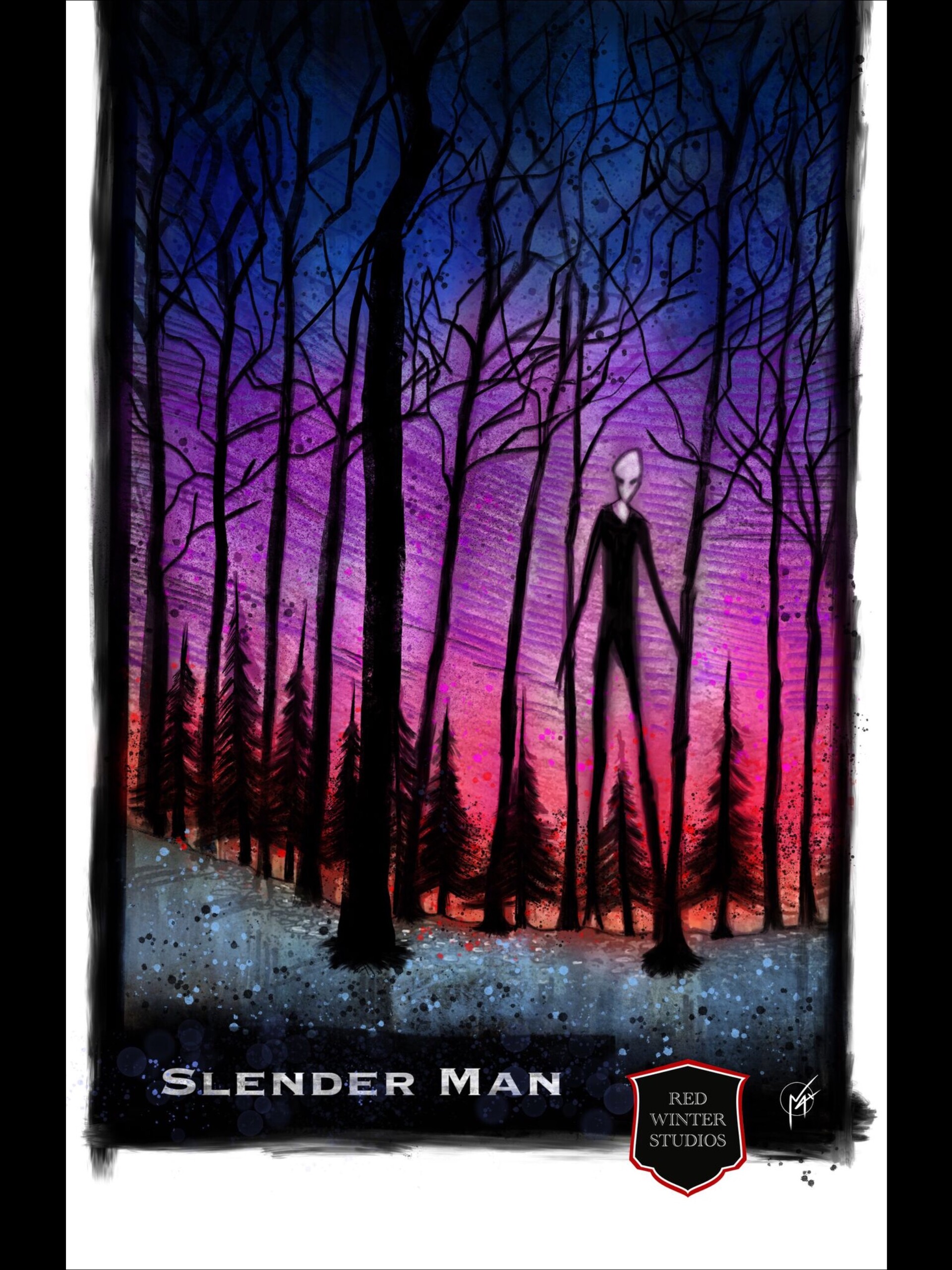 ArtStation - Slender man