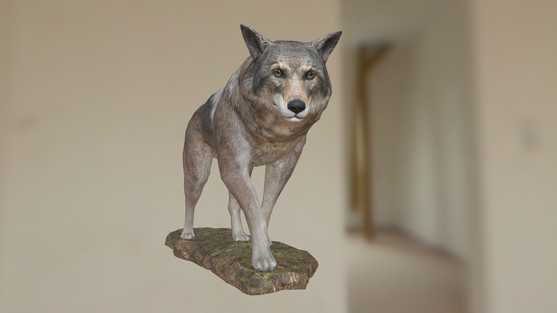 ArtStation - Wolf sculpture in Resident Evil 2 Remake