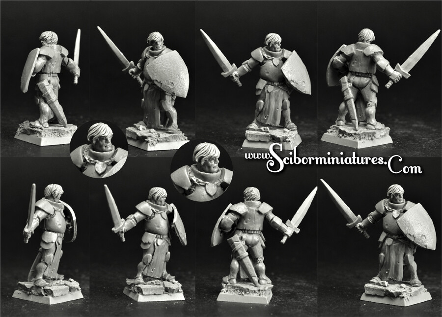 ArtStation - Knight miniature