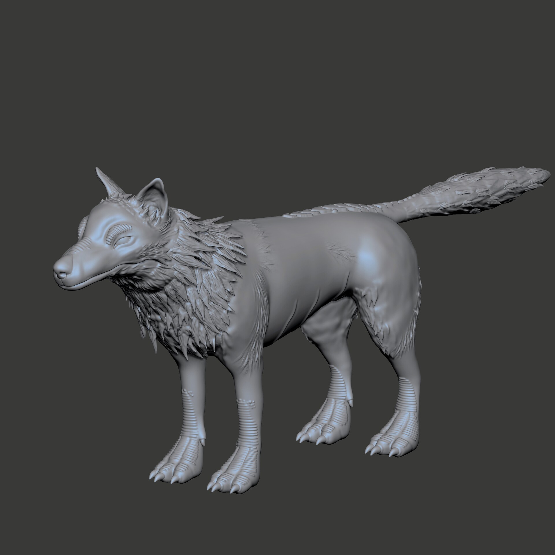 ArtStation - Wolf model