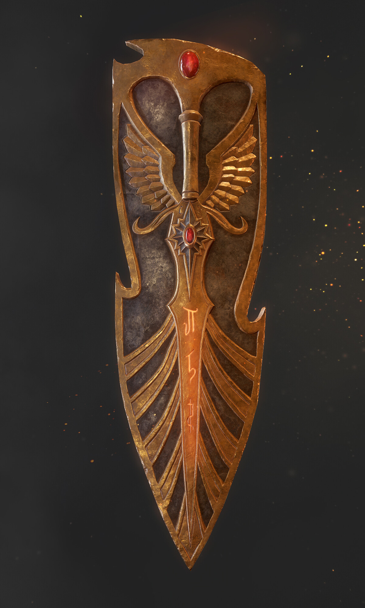 ArtStation - Weapon_Study_01 (shield)