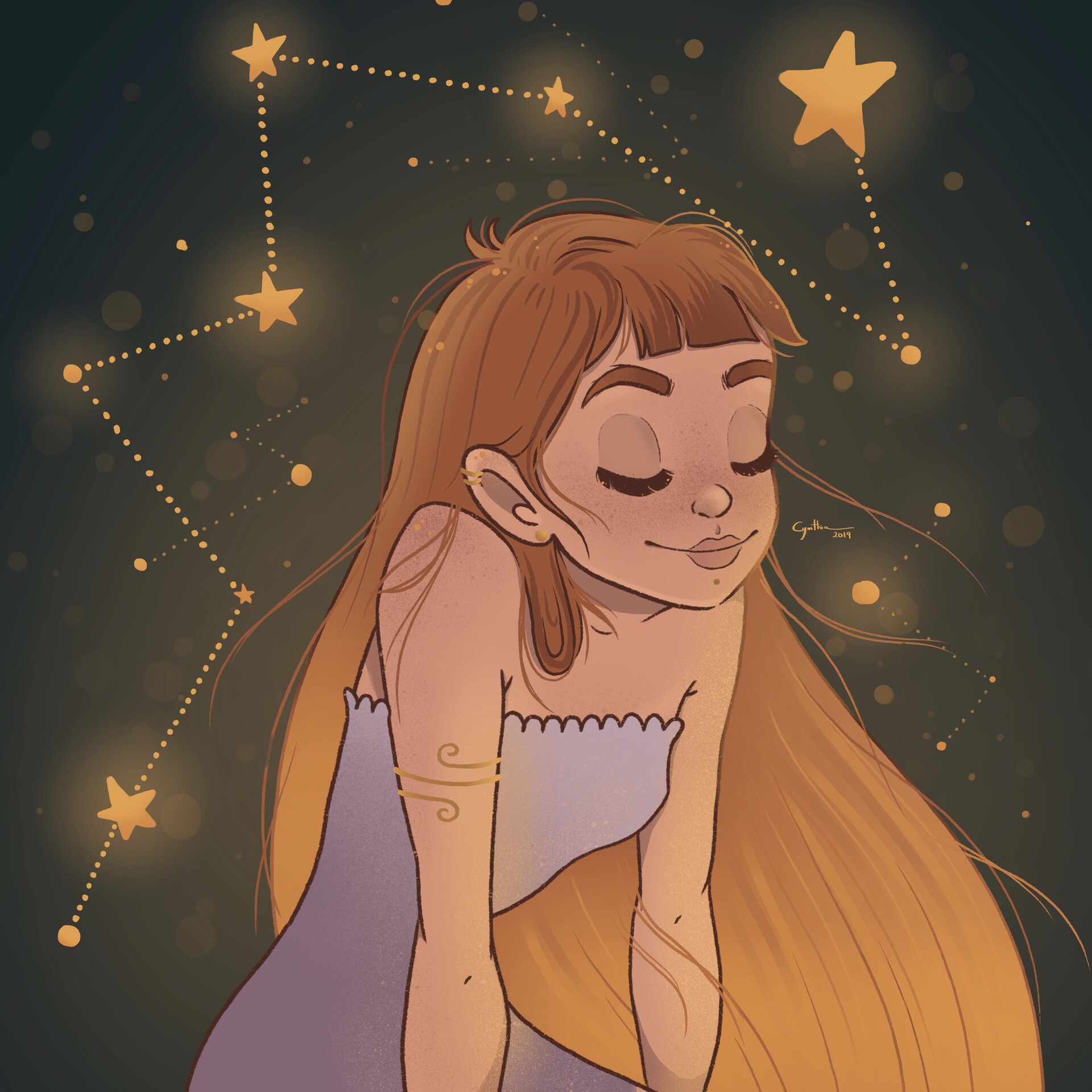 ArtStation - Star Girl