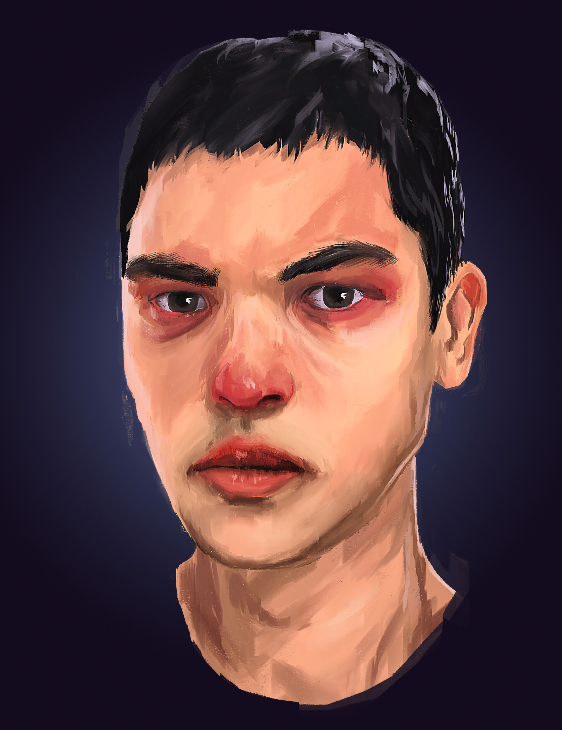 ArtStation - Colour study (Portait)
