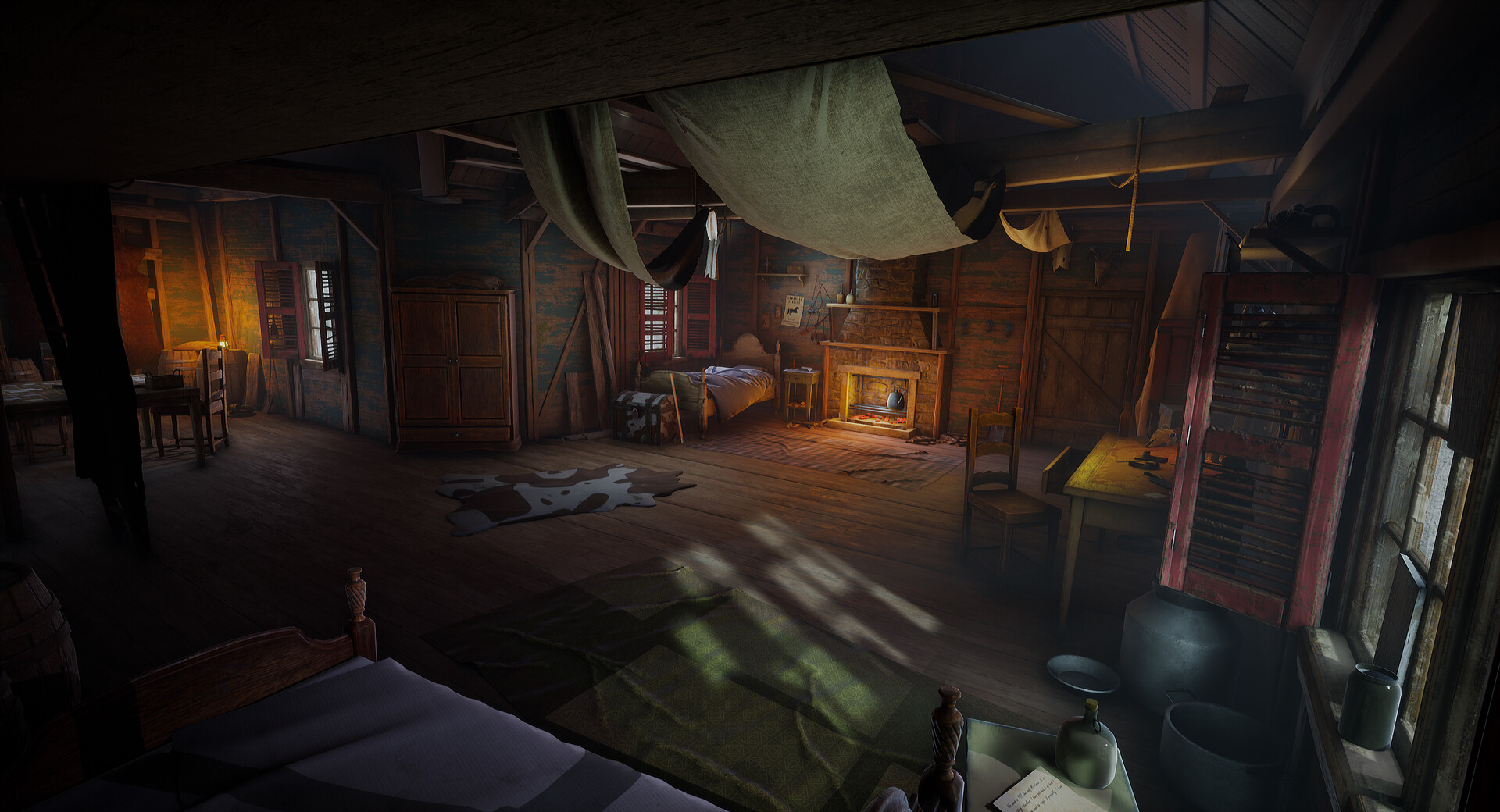 ArtStation - The Hunters Hut - UE4