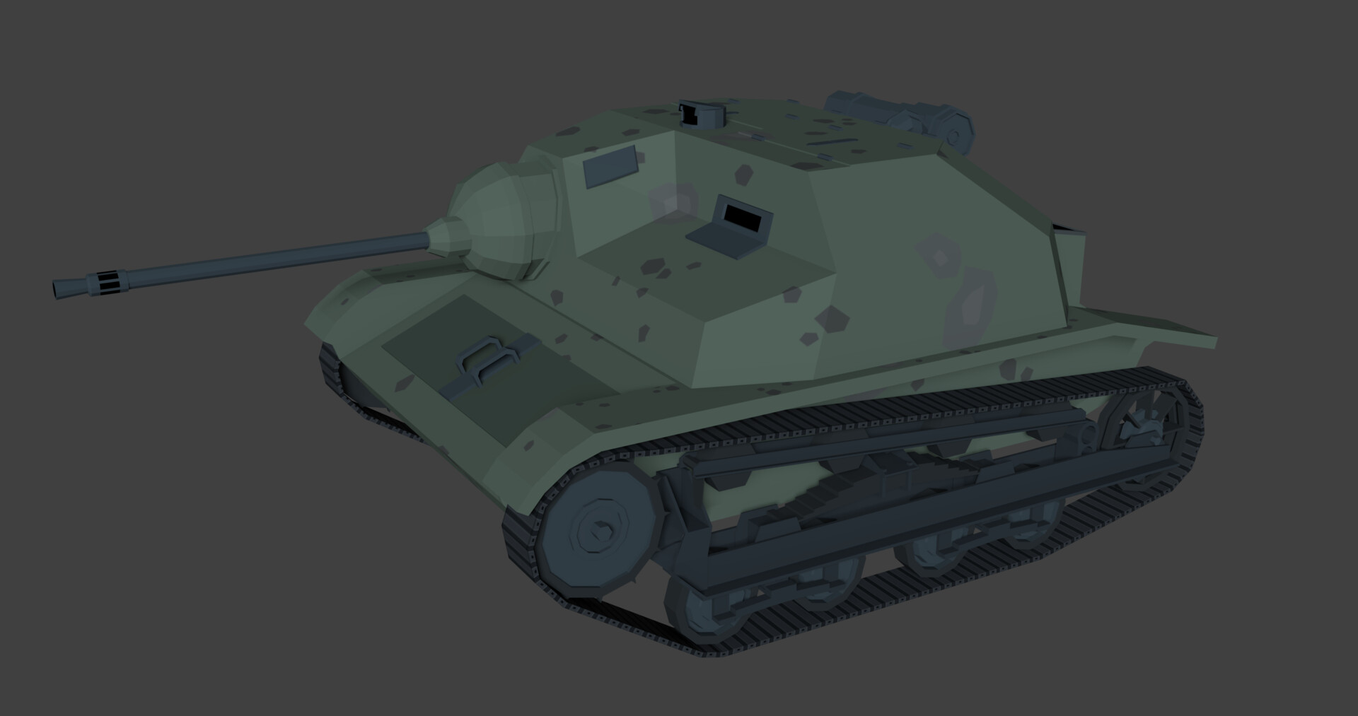 ArtStation - TKS / World War 2 - Project Ordeal /LowPoly game