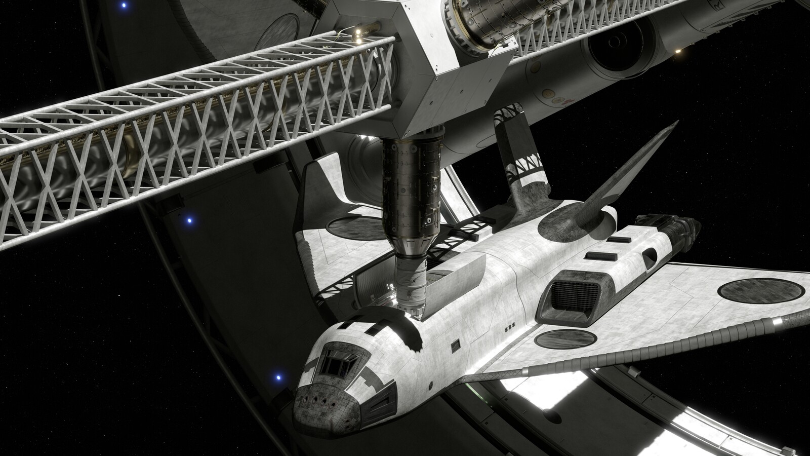 Tamas Wright - Ceres 5 — Interstellar Spaceship