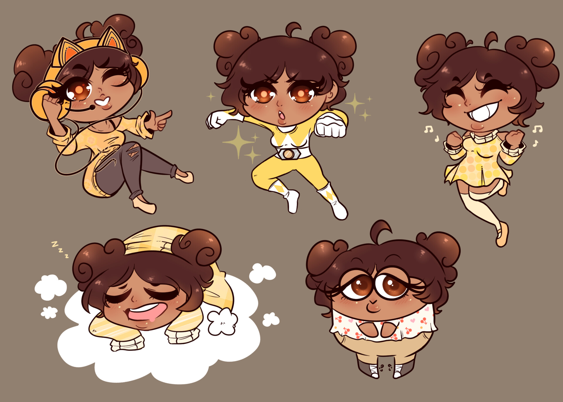 ArtStation - ButtaScotch Chibi Commission