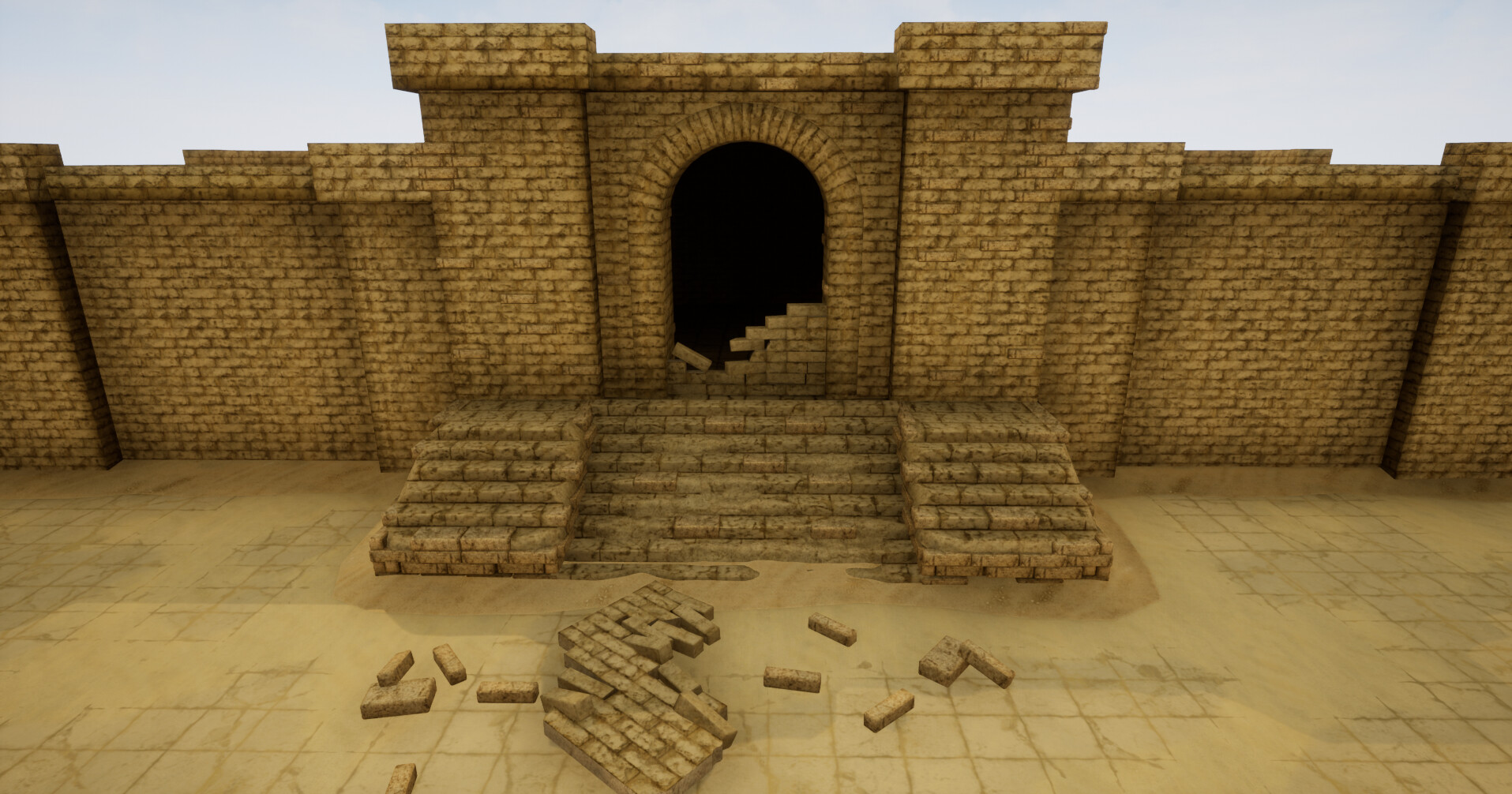 ArtStation - Desert Ruin