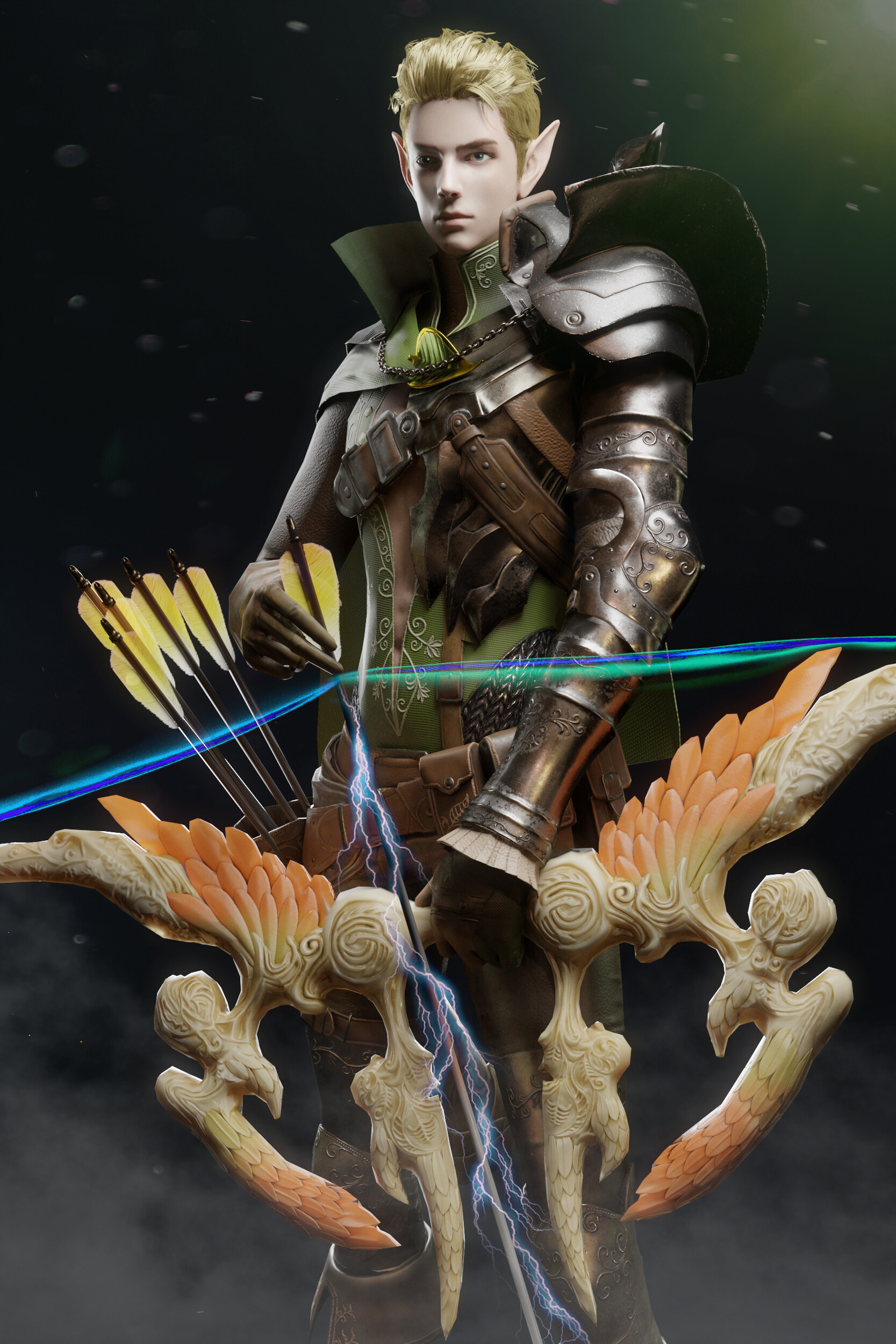 ArtStation - Elf archer