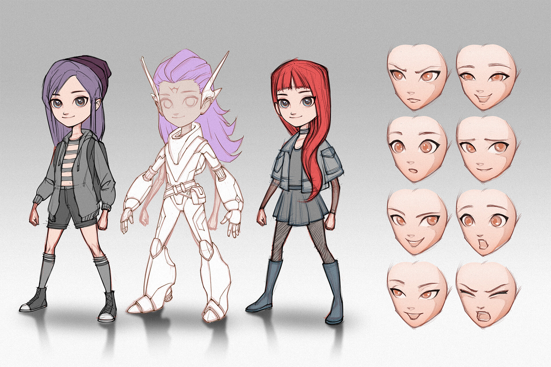 ArtStation - Character concept