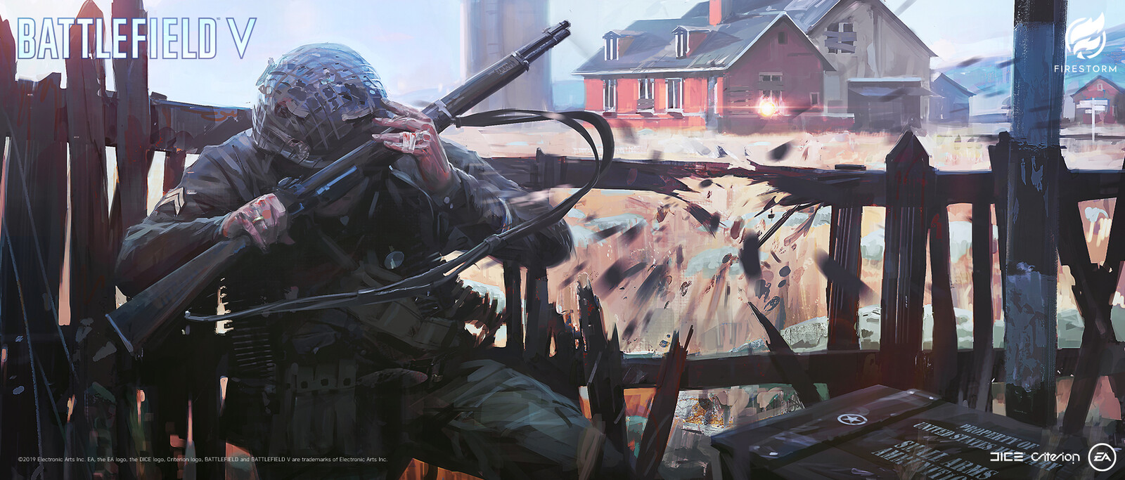 Criterion Games - BATTLEFIELD V: FIRESTORM Concept Art