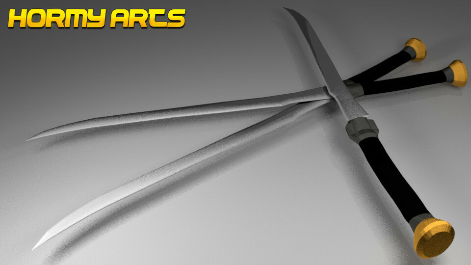 ArtStation - Ninja Swords
