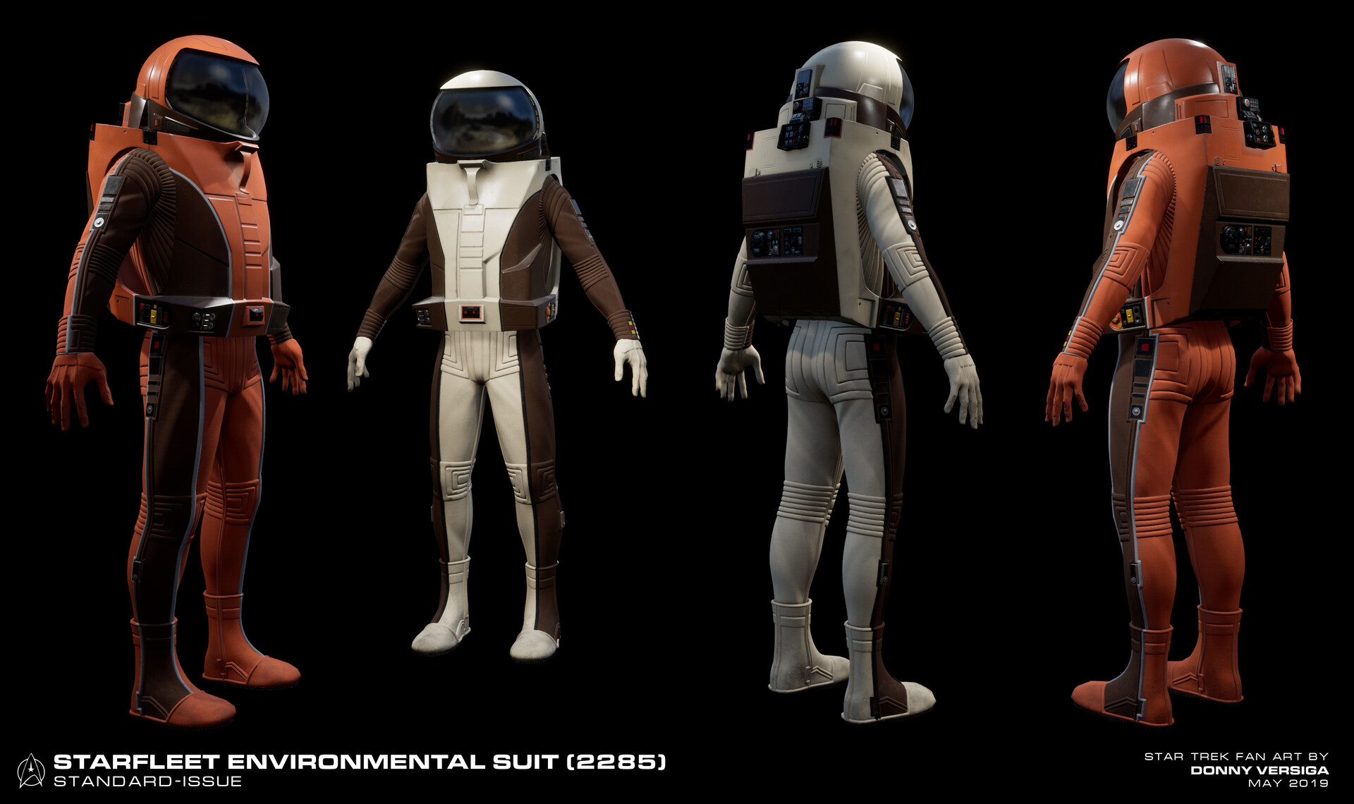 Donny Versiga - Starfleet Environmental Suit (2285)