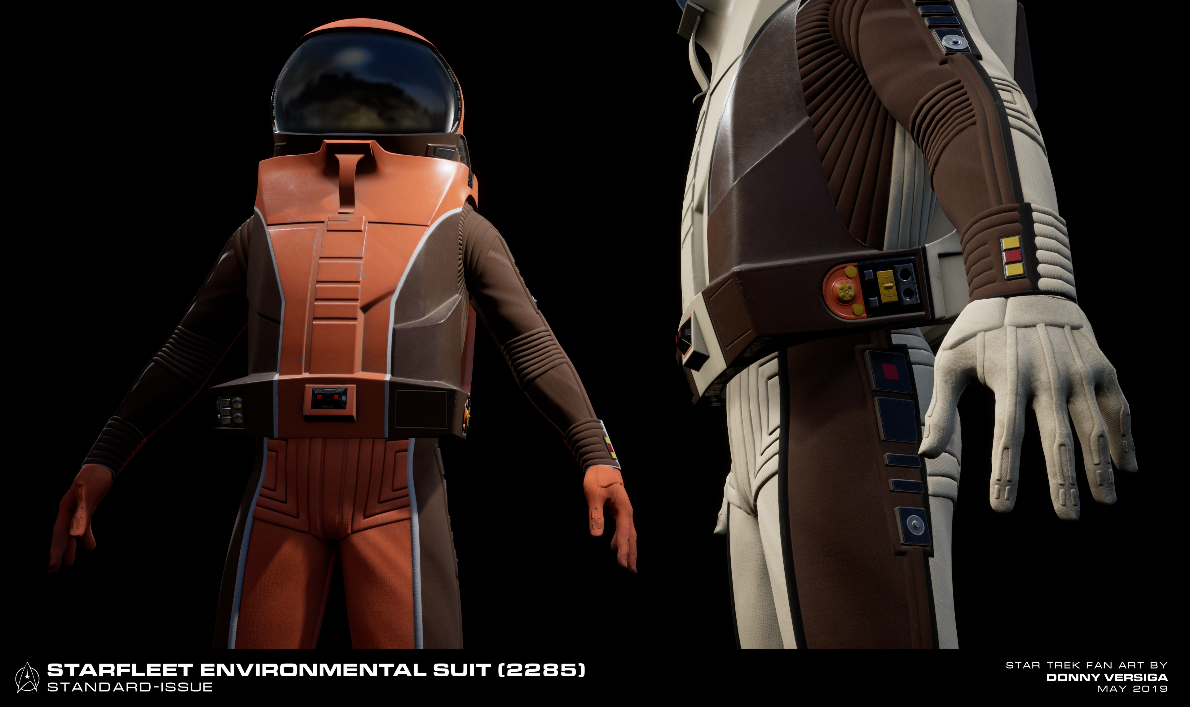Donny Versiga - Starfleet Environmental Suit (2285)