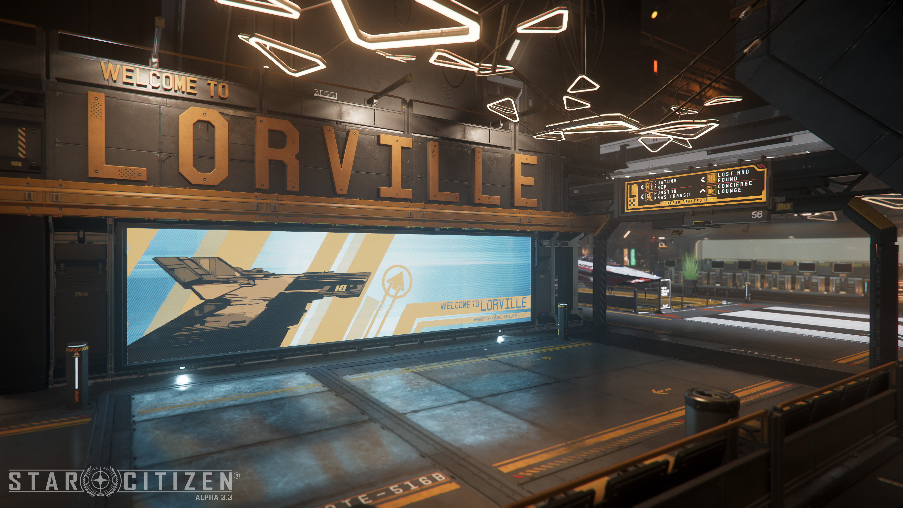 Fumio Katto 💡 - Star Citizen: Lorville - Teasa Spaceport, Security ...