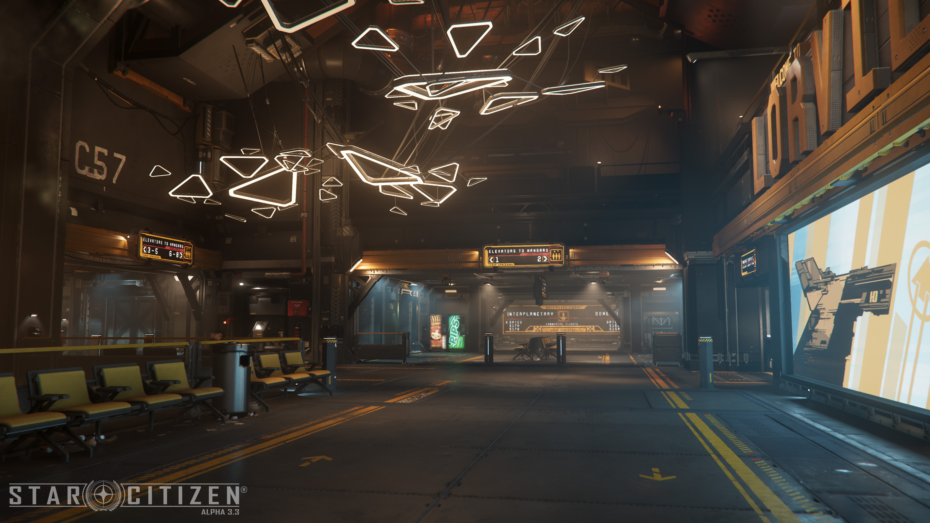Fumio Katto 💡 - Star Citizen: Lorville - Teasa Spaceport, Security ...