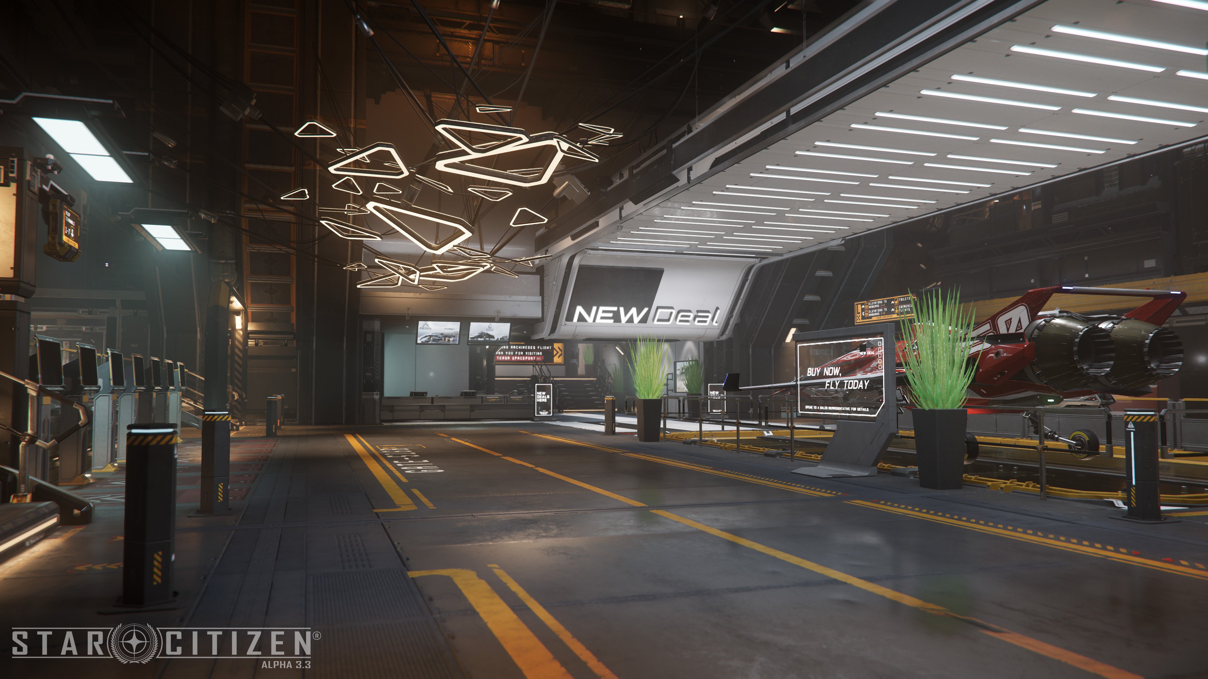 Fumio Katto 💡 - Star Citizen: Lorville - Teasa Spaceport, Security ...