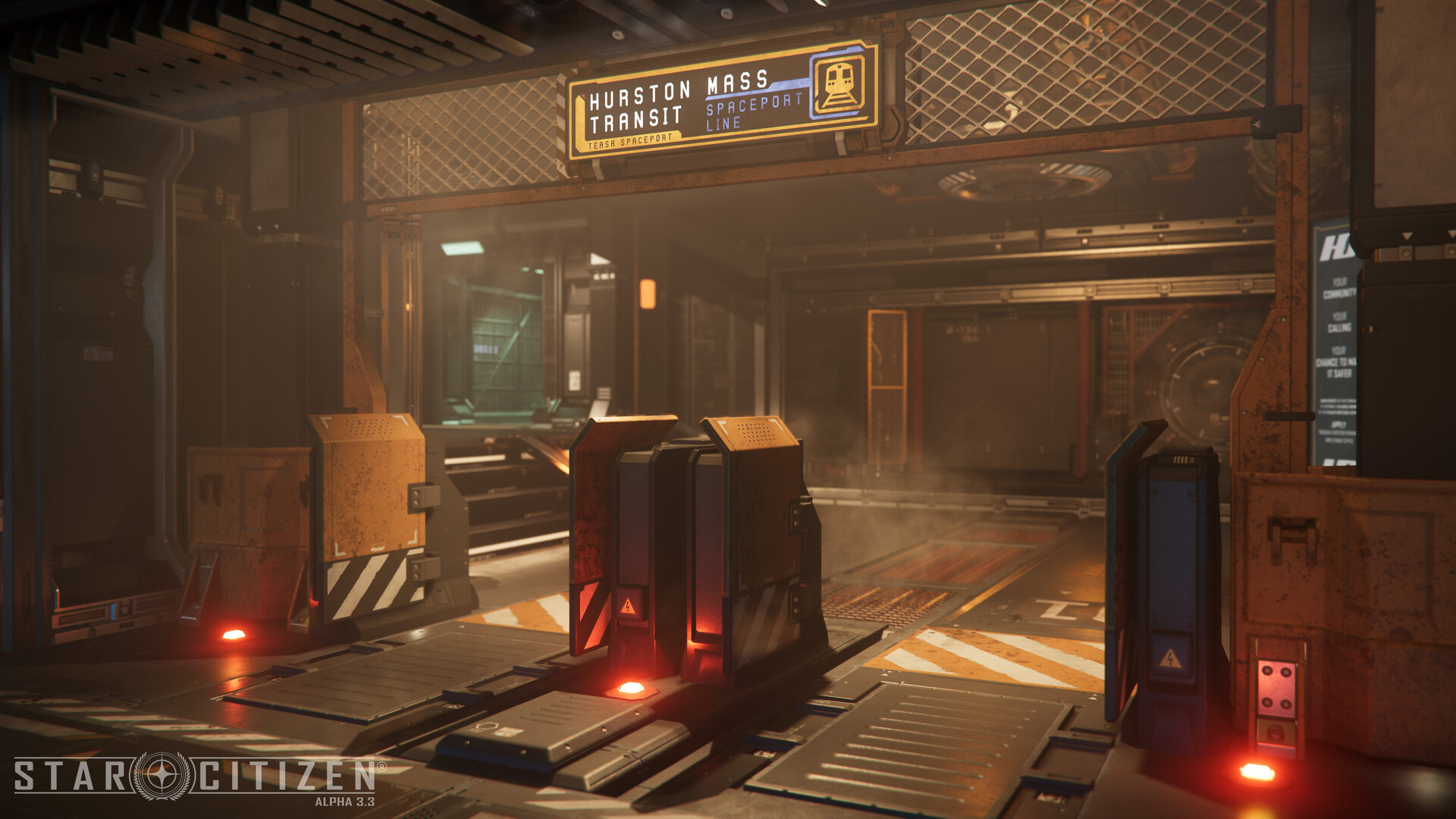 Fumio Katto 💡 - Star Citizen: Lorville - Teasa Spaceport, Security ...