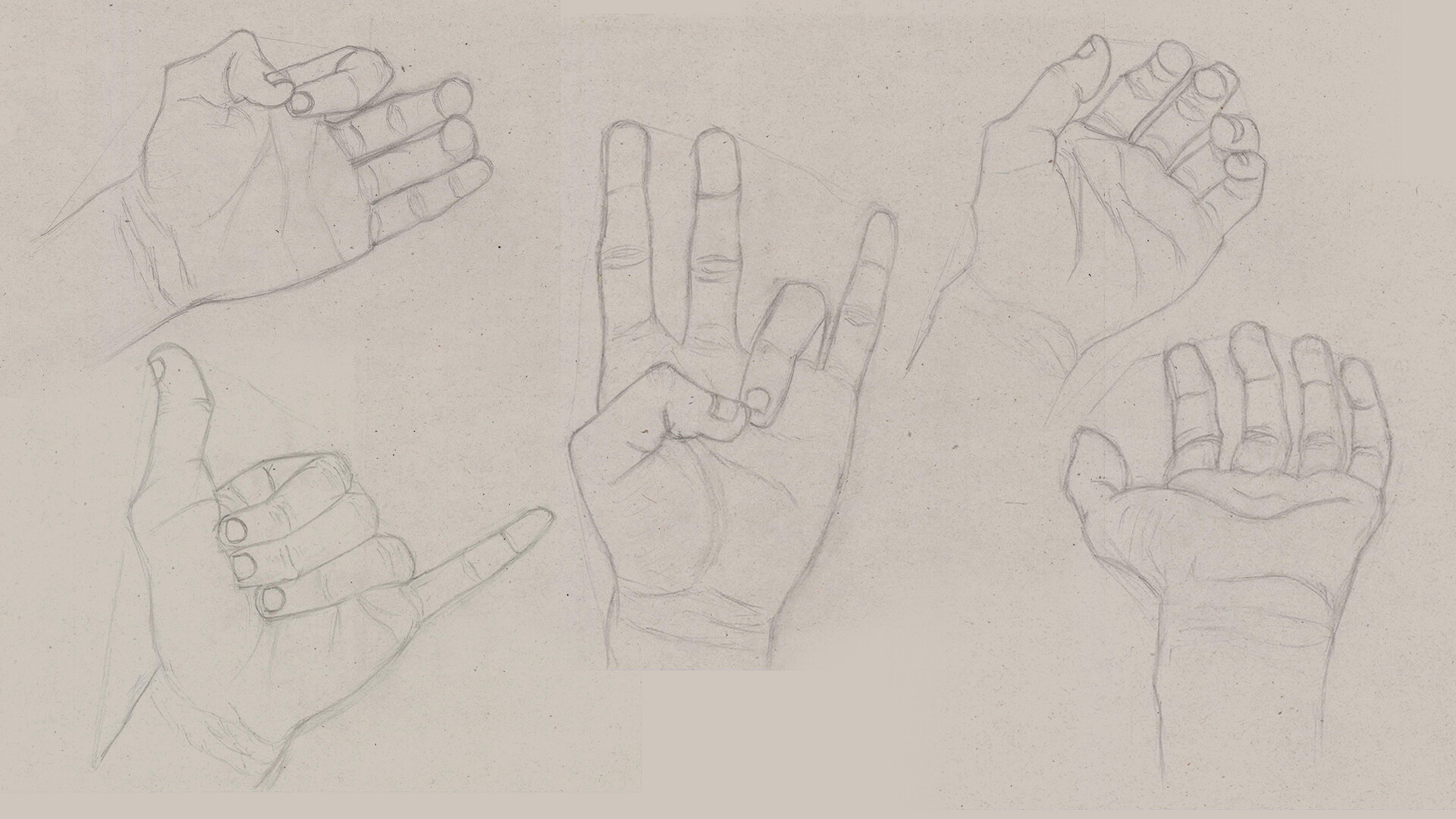 Balram Tiwari - Hand study