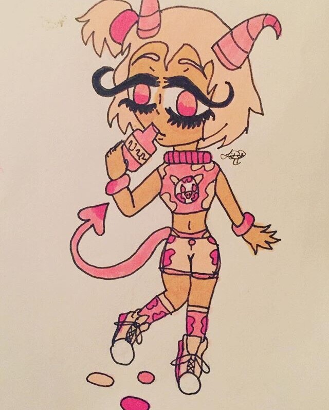 ArtStation - Milk Demon