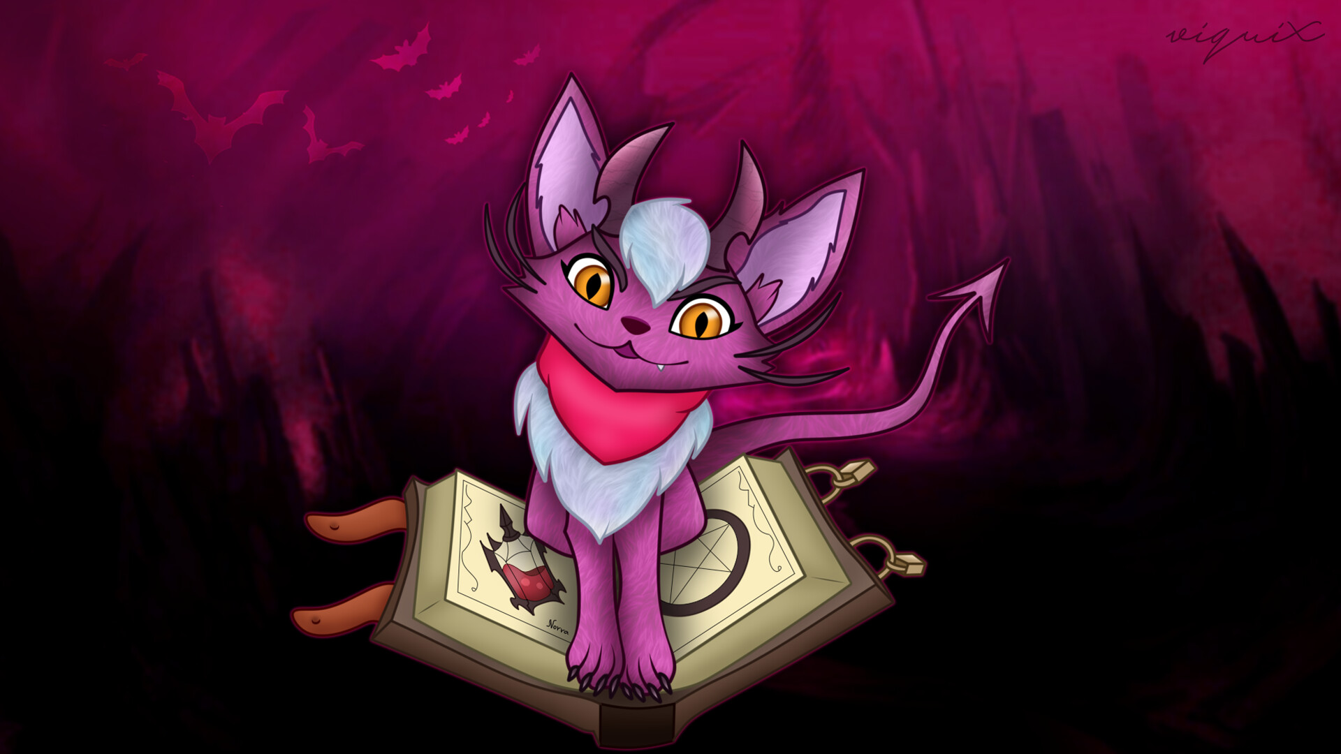 ArtStation - Little Demon Yuumi ♥