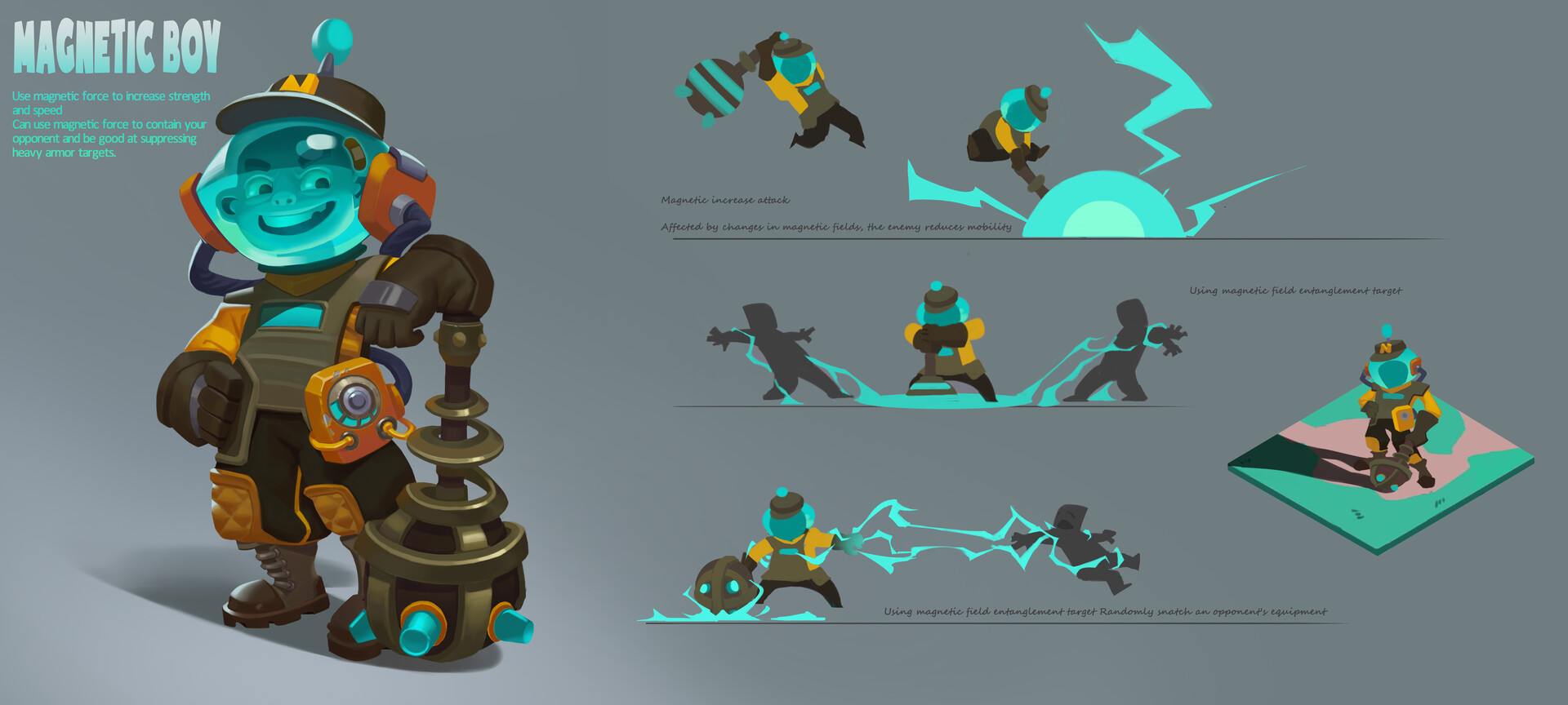 ArtStation - Magnetic Boy