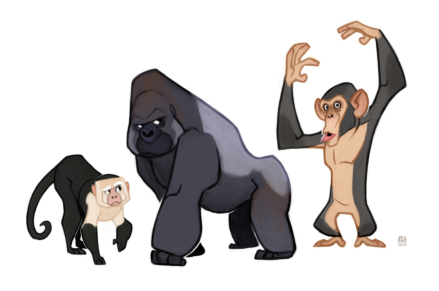 ArtStation - Apes & Monkeys