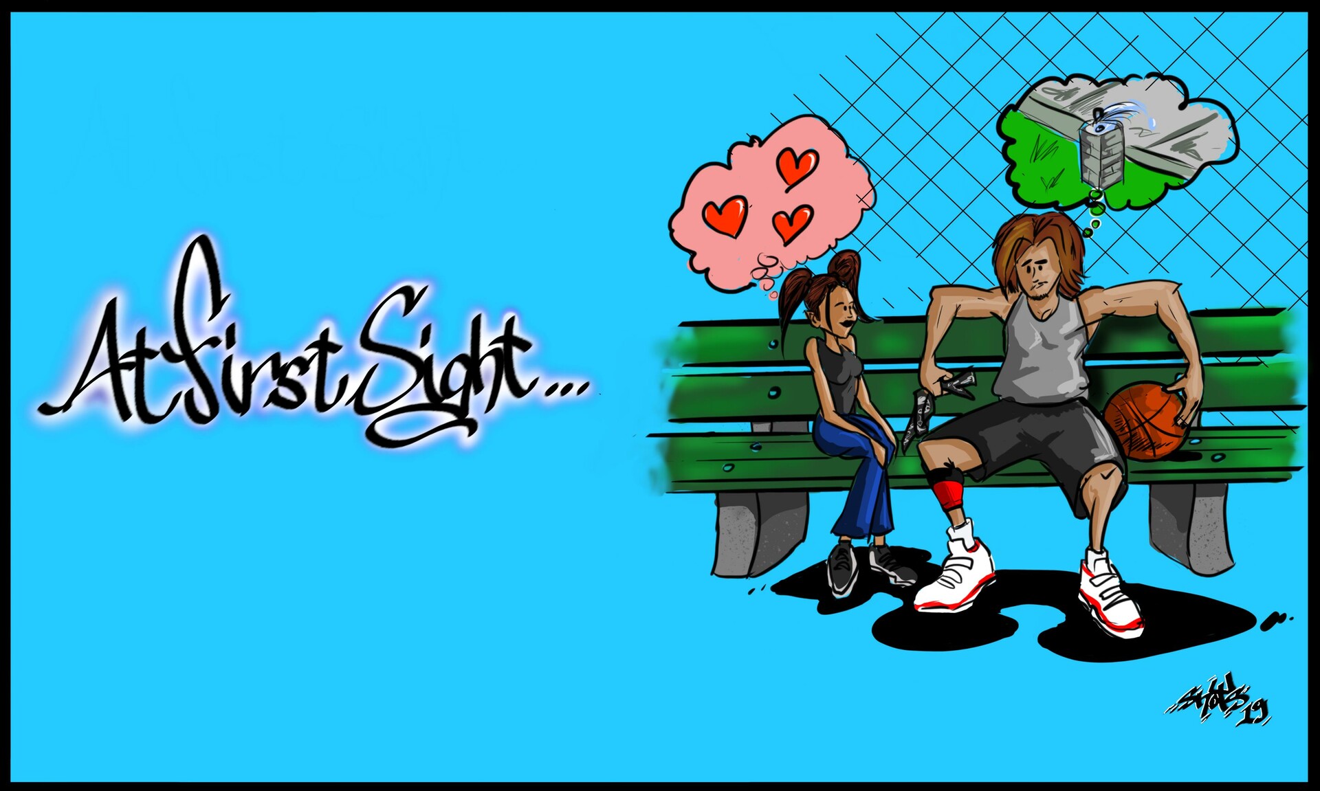 ArtStation - the day I met my wife