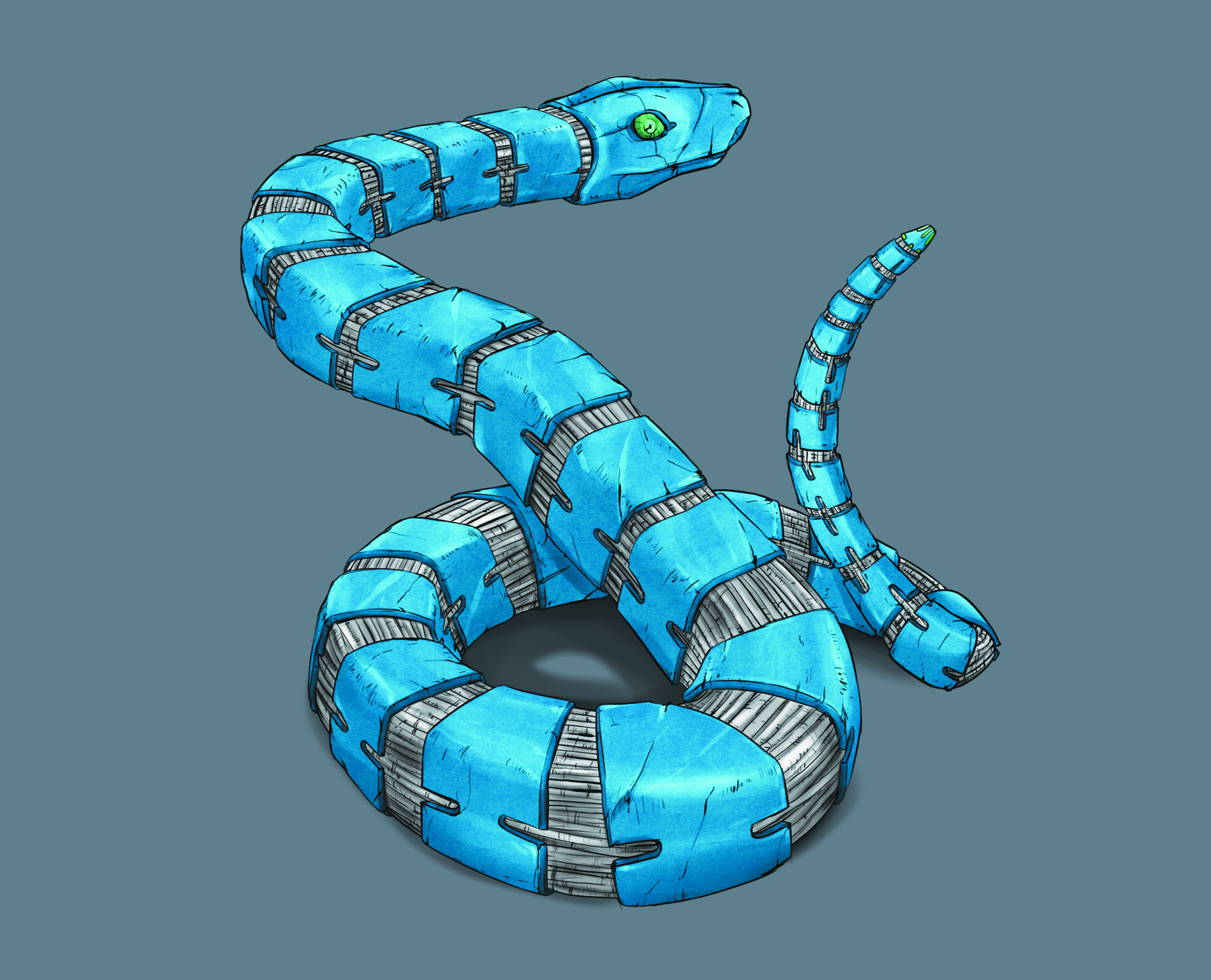 ArtStation - Snake 2180