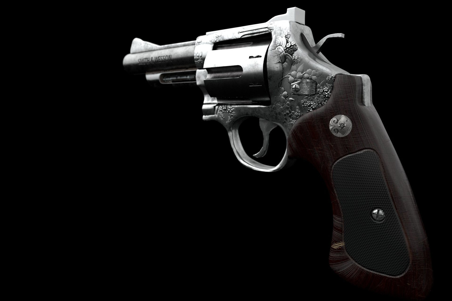 ArtStation - 44 Magnum Smith & Wesson Revolver
