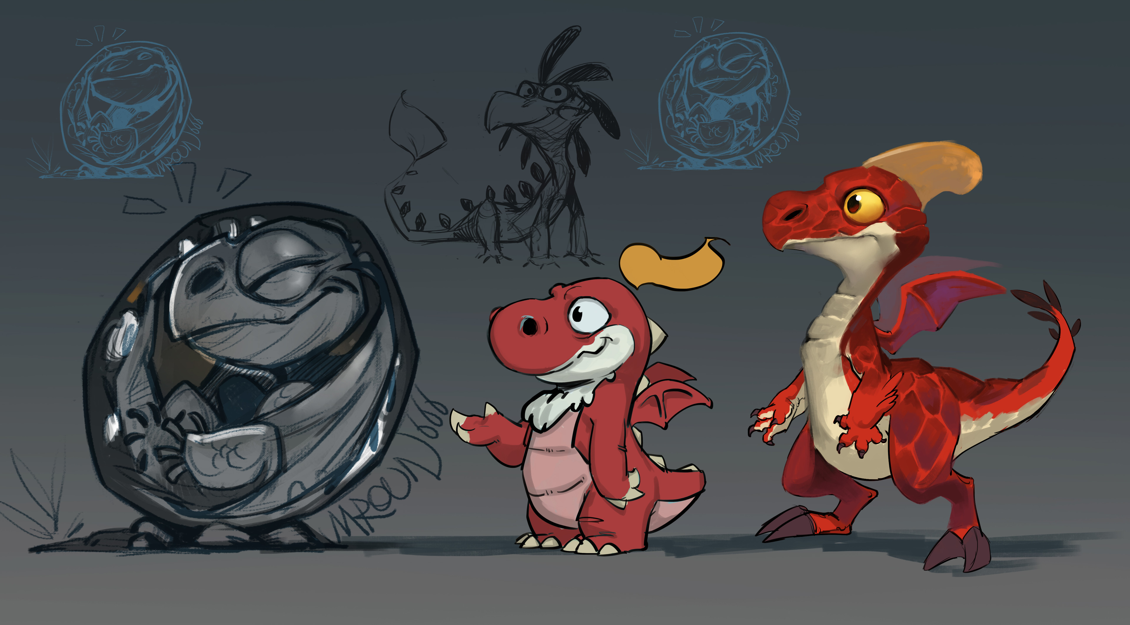 Maroon dream - Dragon