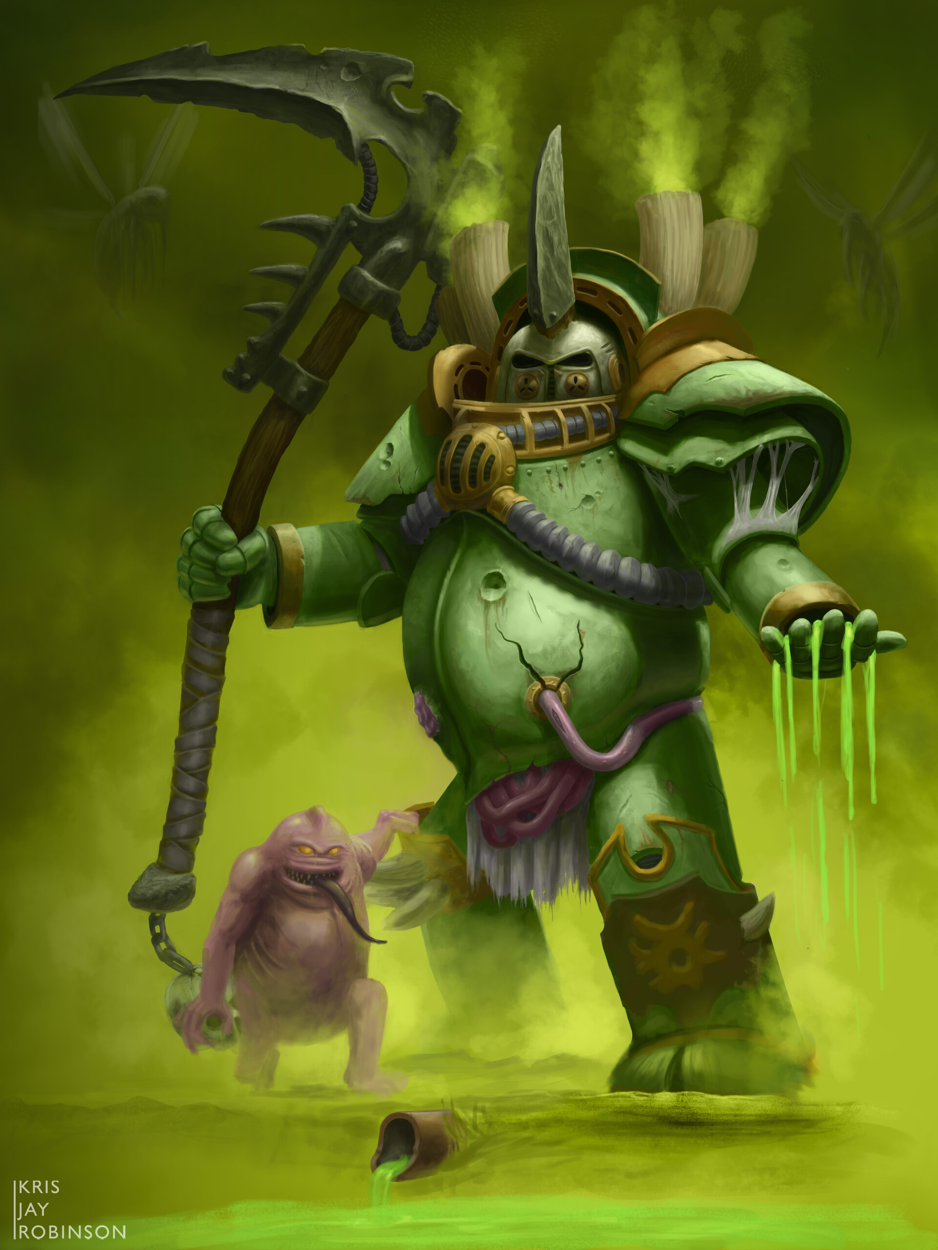 ArtStation - Typhus: Herald Of The Plague God