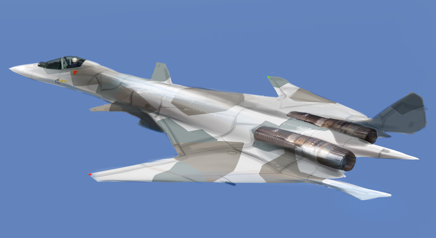 ArtStation - Su-75