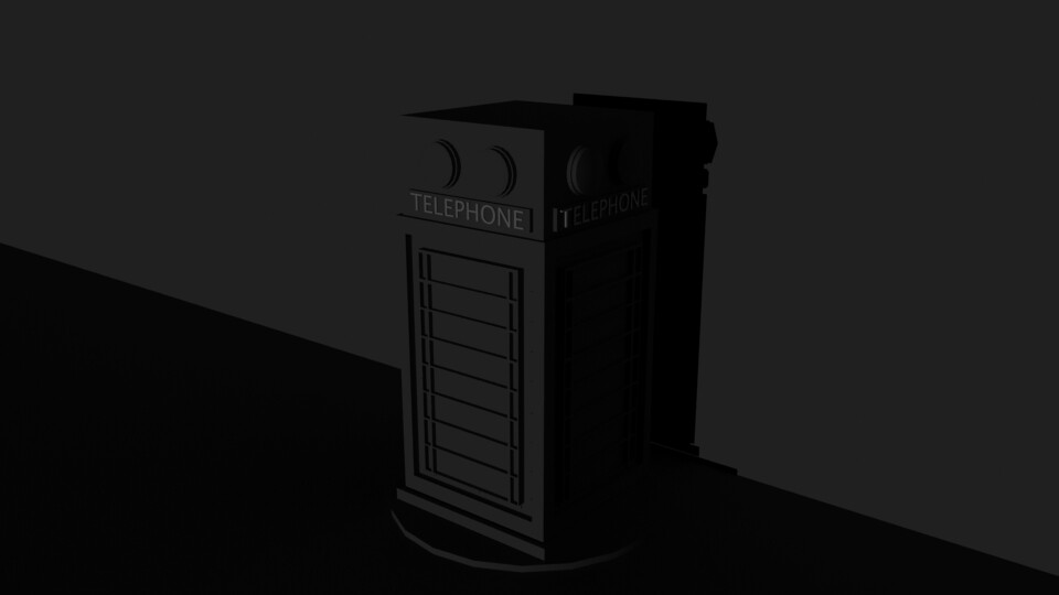 ArtStation - Telephone Booth