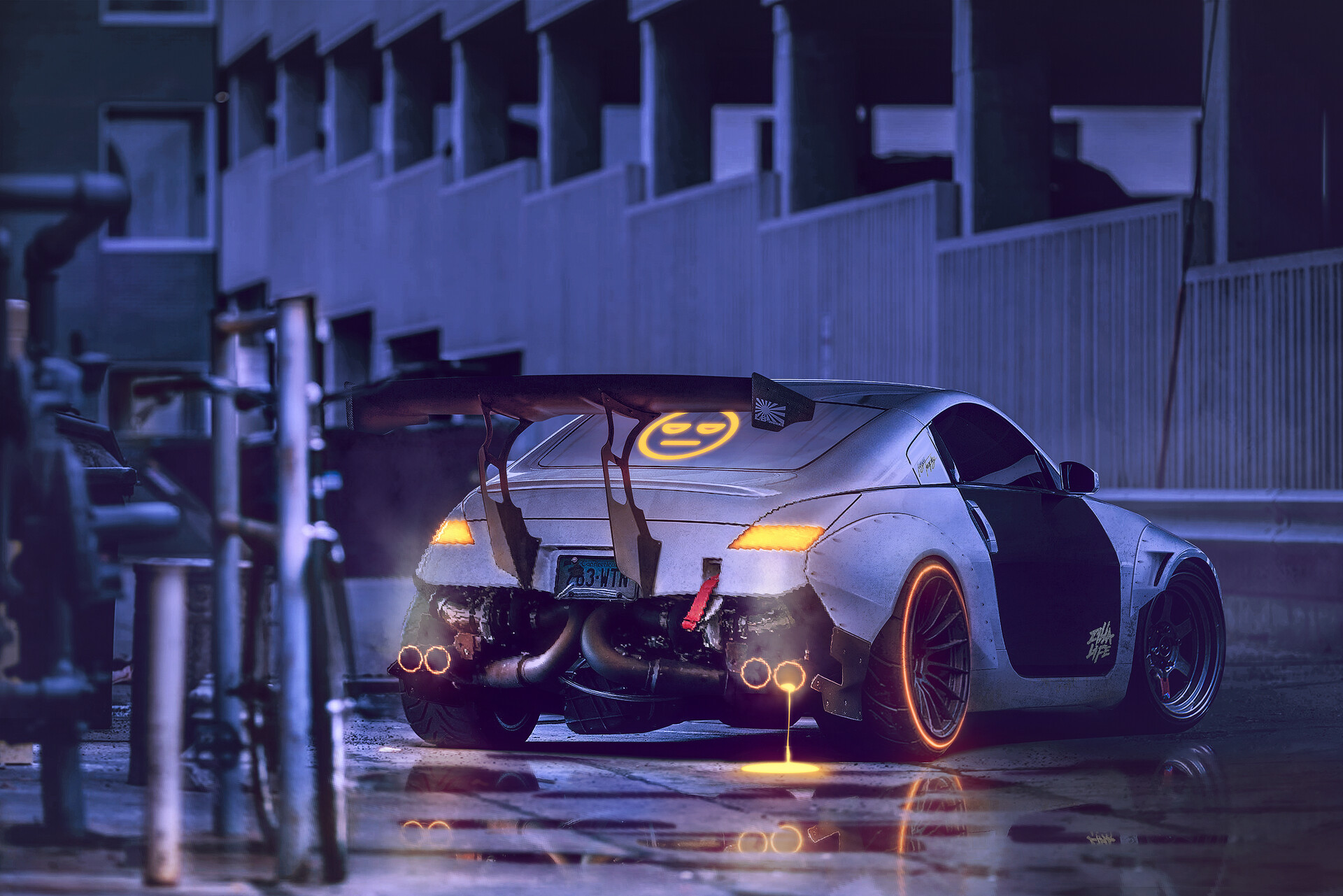 ArtStation - Nissan 350 z