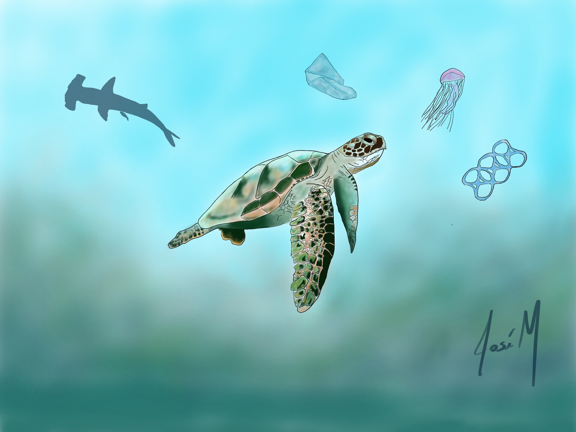 ArtStation - Save the Ocean