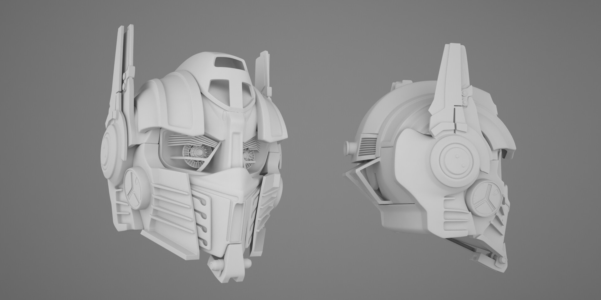 ArtStation - Head Optimus Prime