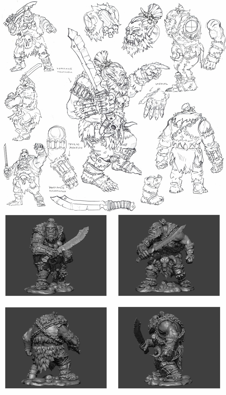 Vasily Khazykov - Orcs for First Legion Fantasy from 1th set #1