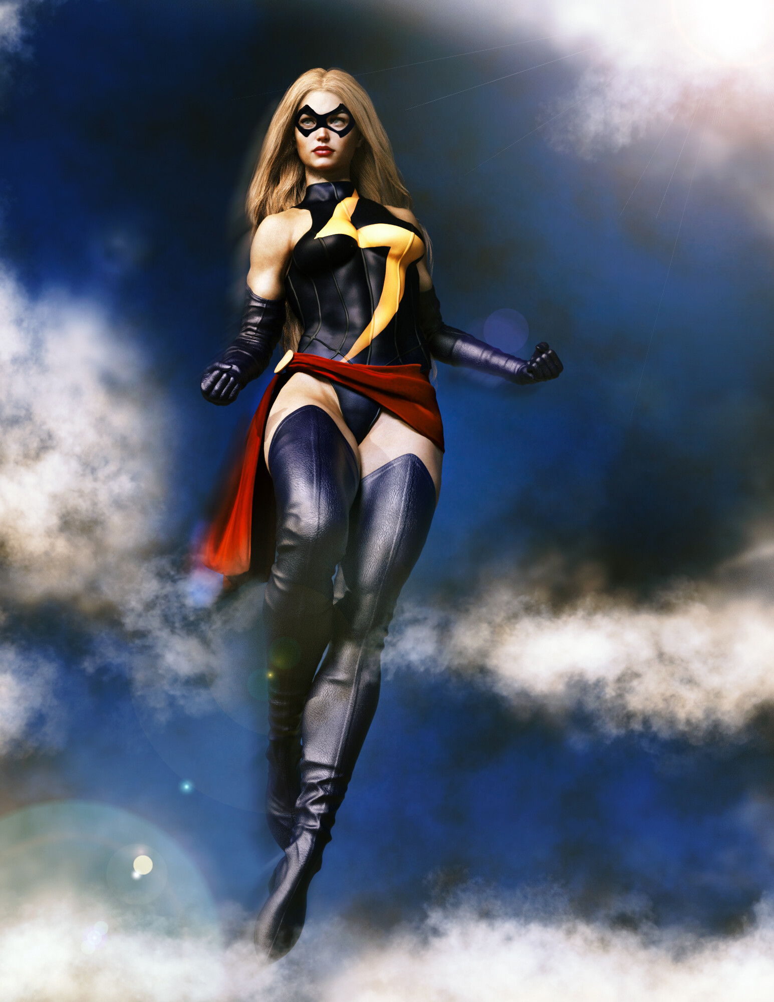 ArtStation - reboot capt marvel