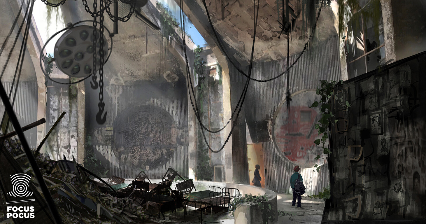 ArtStation - Abandoned building