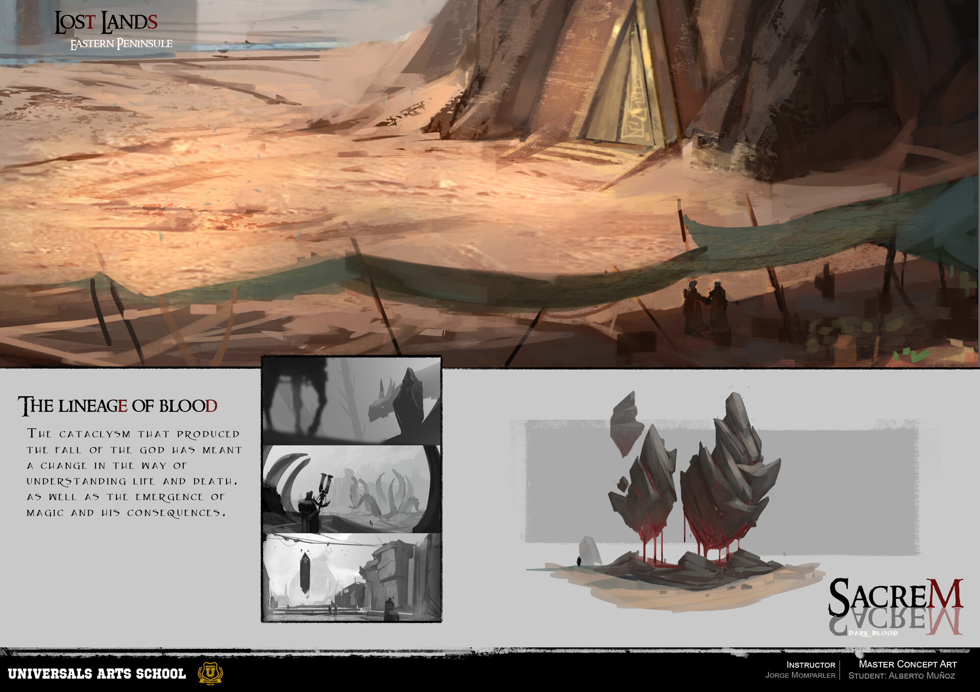 ArtStation - Sacrem Project- Enviroment