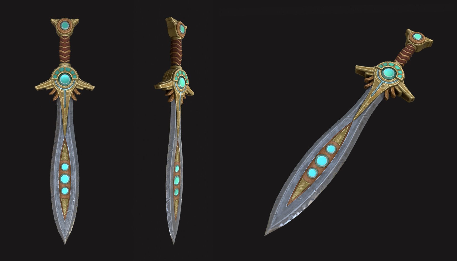 ArtStation - Fantasy Swords