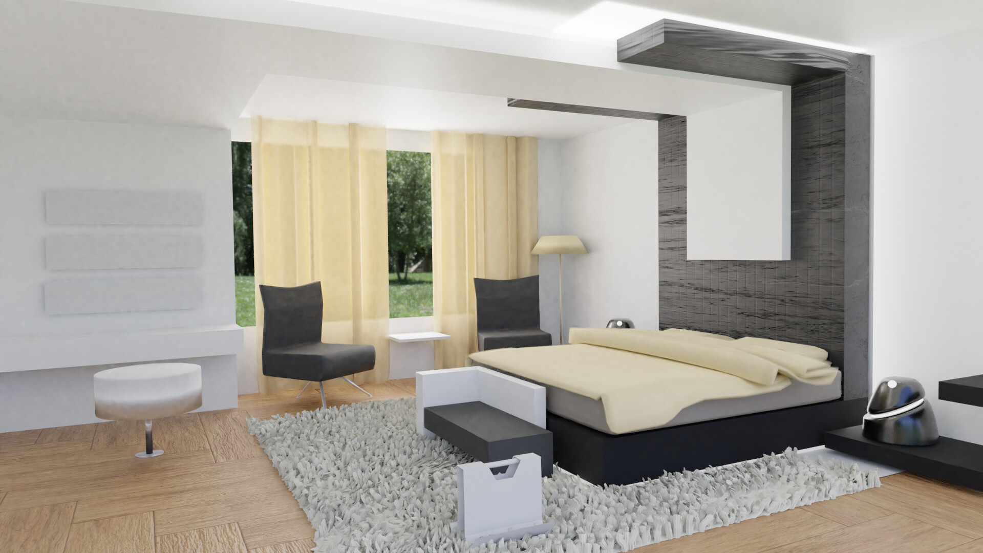 ArtStation - Bedroom scene